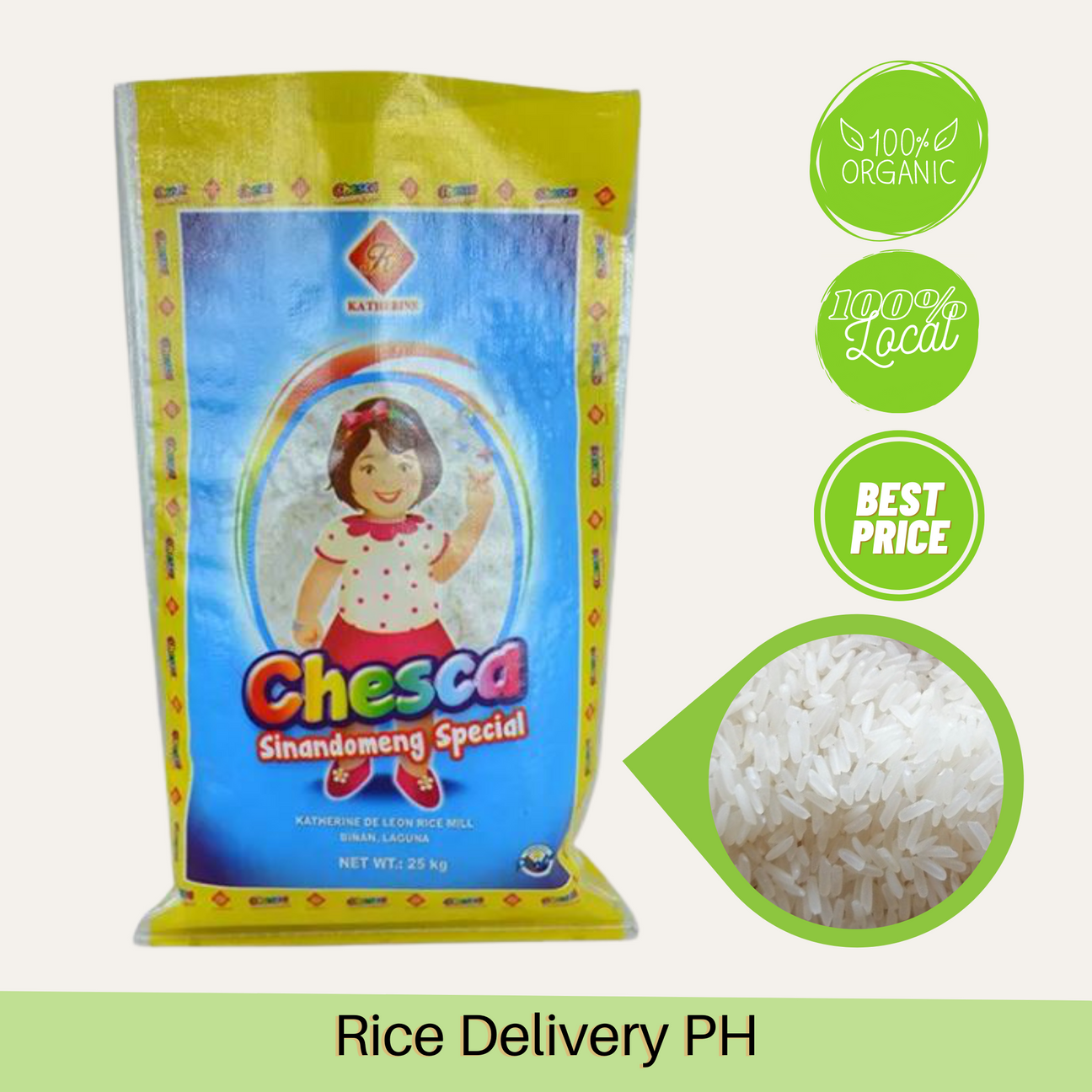 Local Sinandomeng Rice – Rice Delivery PH